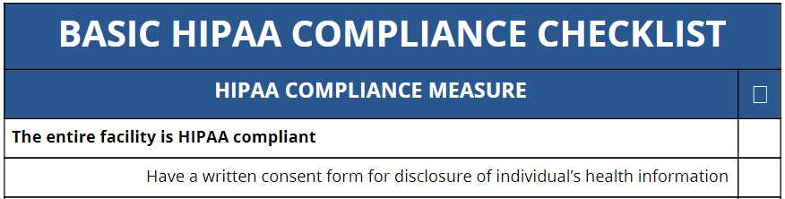 [hipaa Compliance Checklist] Understanding Medical Practice Needs